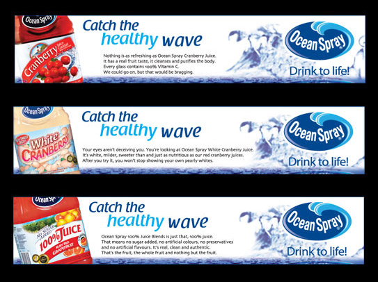 Ocean Spray Drink to Life - Pepper Advertising